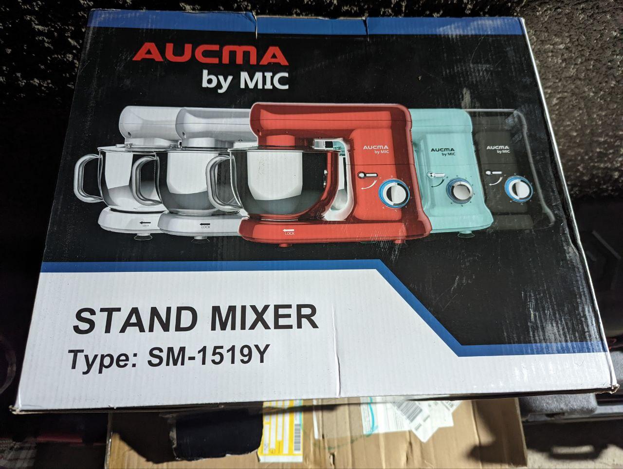 Купити Миксер Погружной блендер Кухонний комбайн Aucma SM-1519Y 1500вт Мятный, ціна 3700 ...