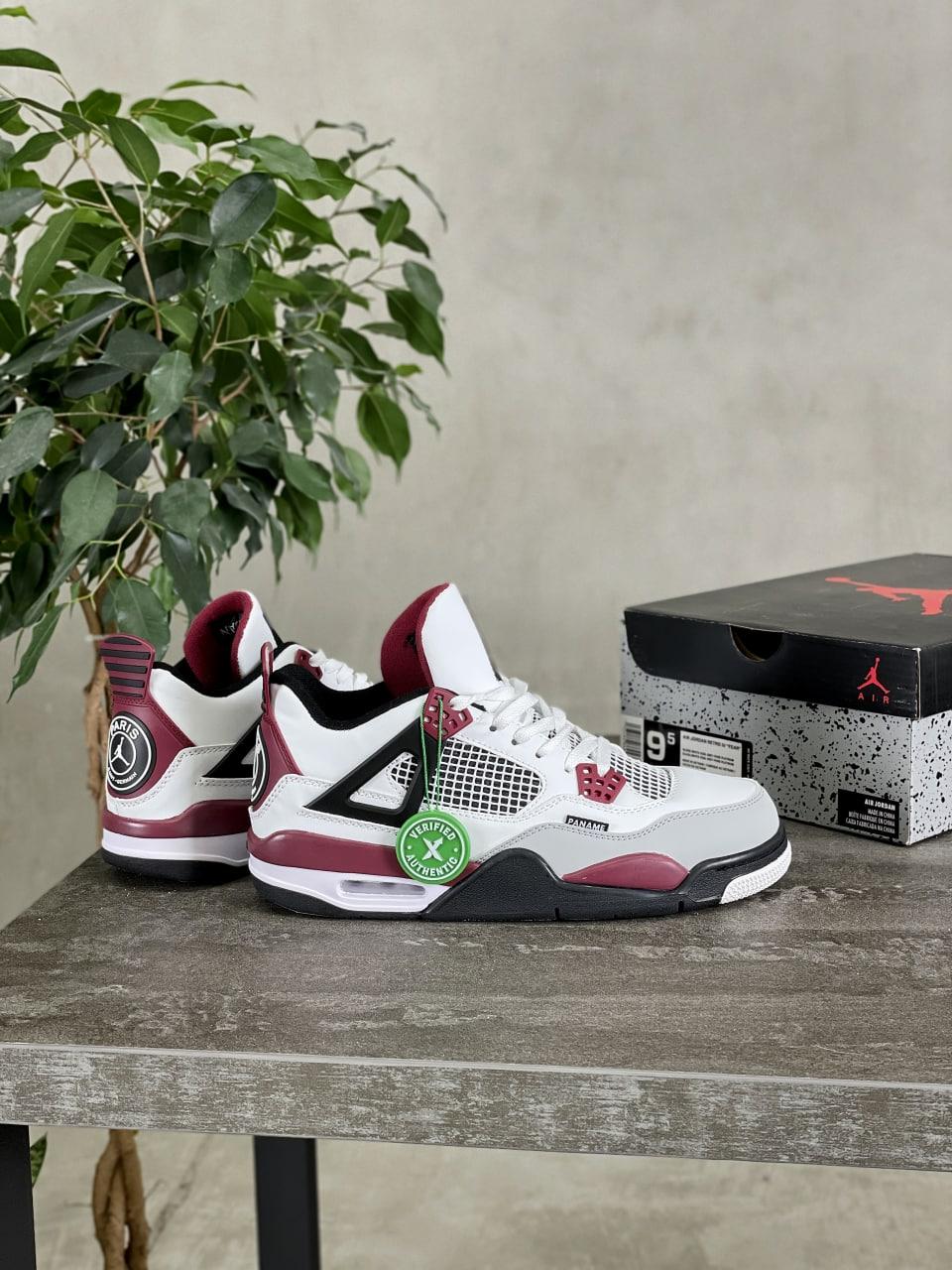 Купить Кроссовки Nike AIR JORDAN 4 RETRO PSG. Найк Аир Джордан 4 Ретро ...