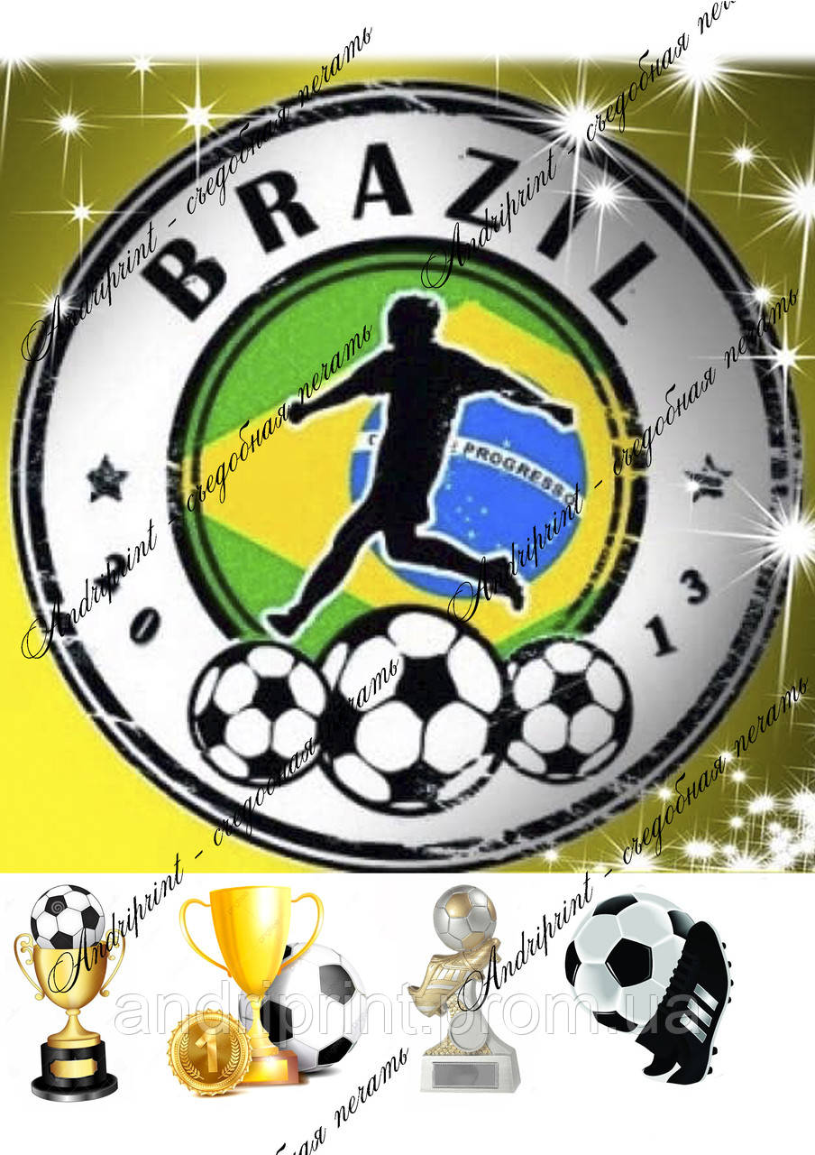 Съедобная Картинка Спорт Футбол Сахарная и Вафельная Картинка А4 — Купить Недорого на Bigl Ua
