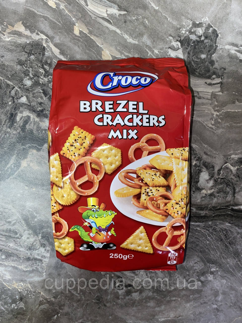 Купити Печиво Croco Brezel Crackers Mix 250 грум, ціна 45 грн - Prom.ua ...
