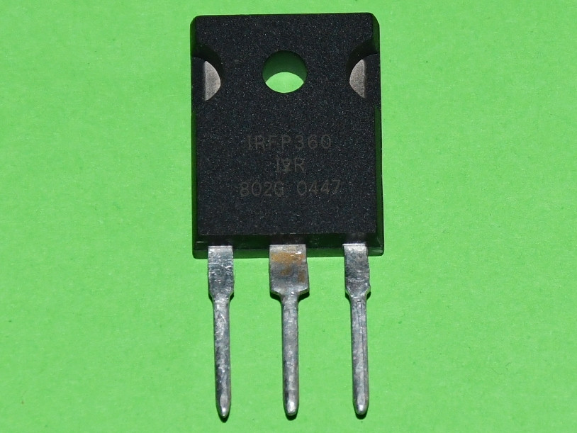 IRFP360 Транзистор N-MOSFET польовий 400В 14А 280Вт, корпус TO247AC (ID ...