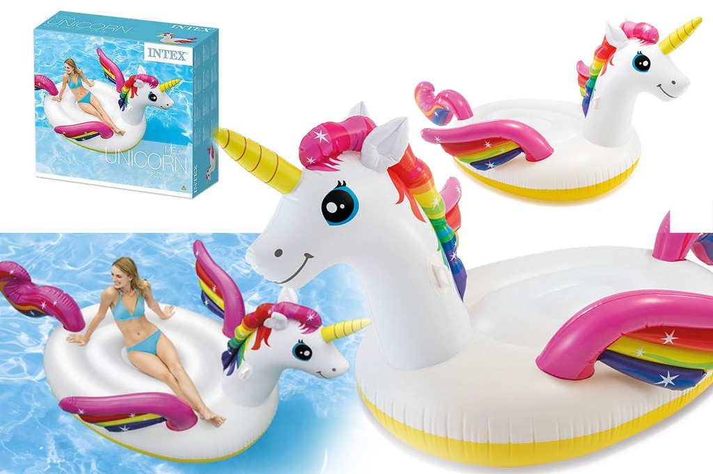 Купить Intex 57281 Единорог 287 х 193 х 165 см плот надувной 1 273 ₴ в ...