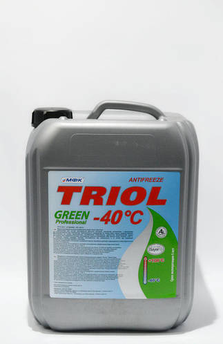Купить Охлаждающая жидкость Triol Professional Тосол -40С 10кг зеленая ...