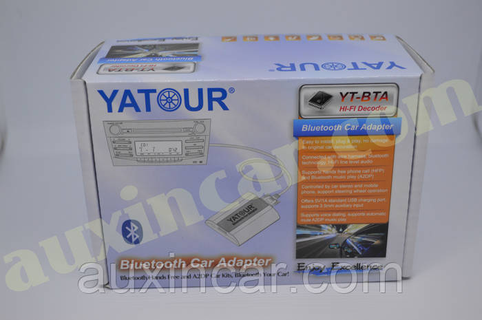 Емулятор сд чийнджера Yatour YT-BTK TOY2 Bluetooth A2DP/мікрофон для Toyota 6+6 pin (ID ...