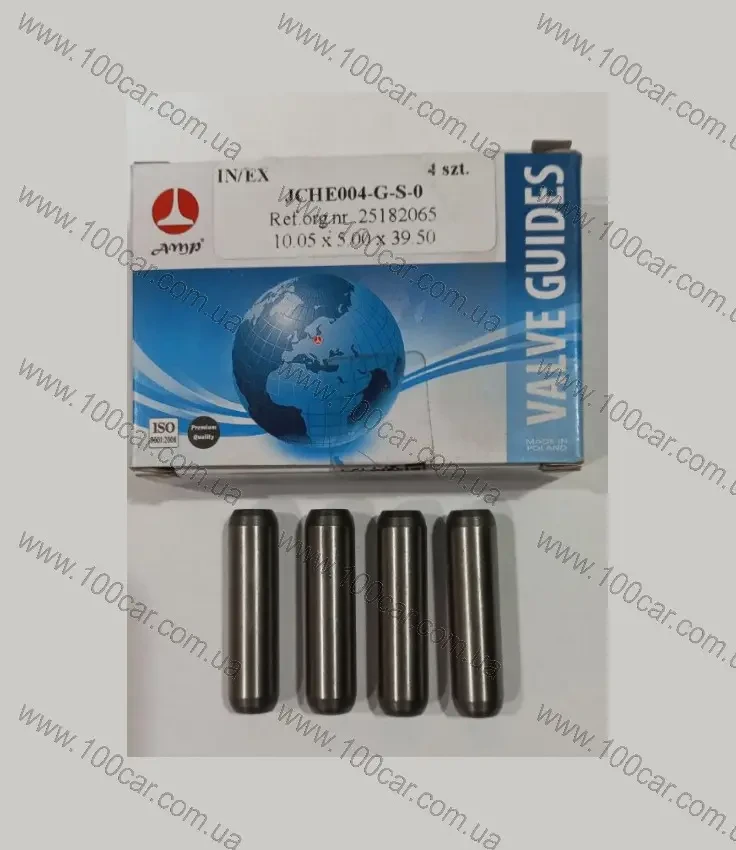 Купити Втулка напрямна клапана АМР JCHE004-G-S-0 (1шт/10,05х5х39,5 ...