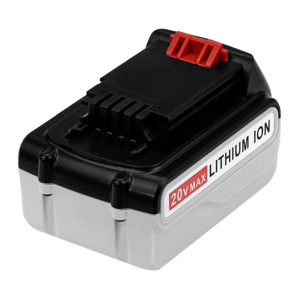 Аккумулятор для Шуруповерта Black&Decker 4 Ah 20 V LB20, LBX20, LBXR20 ...