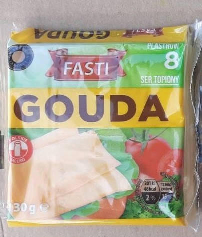 Купити Тостові сирки Fasti Gouda 130 г., ціна 28 грн - Prom.ua (ID ...