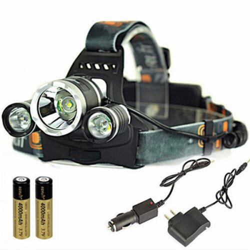 Надувний ліхтар Police Bailong RJ 3000-T6 - потужний налобний ліхтар на 3 диоди (b415)! Best ...