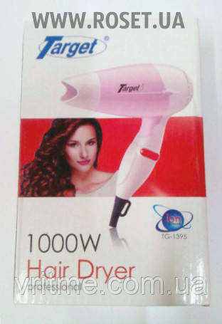 Купить Дорожный складной фен Target Hair Dryer 1000W, цена 220 грн ...