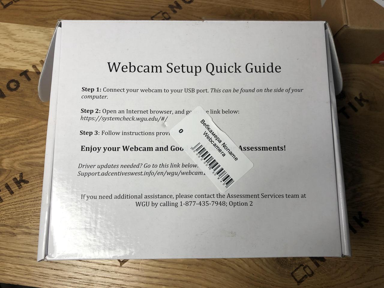 Купити Веб камера WGU Webcam100 HD 30FPS HD 30 FPS USB Нова, ціна 573 ...