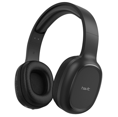 Беспроводные Bluetooth наушники с микрофоном FM радио micro SD HAVIT HV-H632BT black, цена: 640 ...