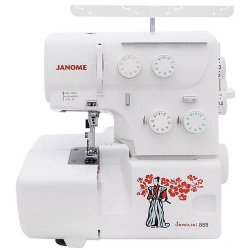 Купить Оверлок JANOME Samurai 888, цена 13275 ₴ — Prom.ua (ID#1604510713)