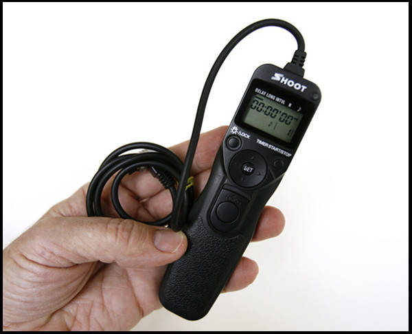 Пульт ДК SHOOT з таймером і LCD RS-80N3 CANON 5D, 5D Mark II, 5D Mark ...