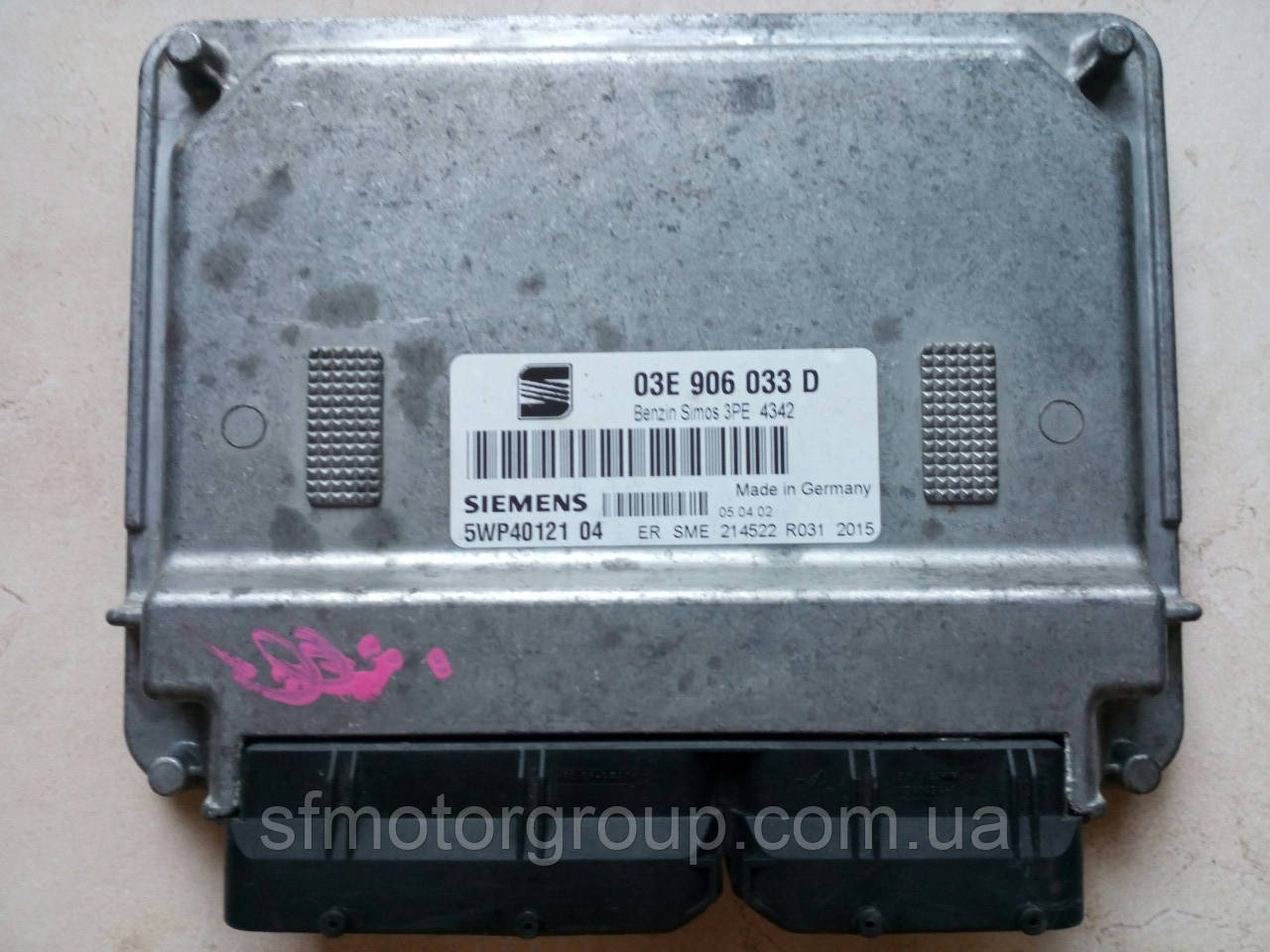 Блок Управления Двигателя Seat Ibiza 1.2 AZQ 03E906033D , 03E 906 033 D ...