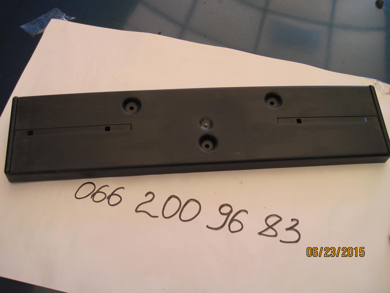 Купить Накладка бампера переднего под номерной знак, Lanos, Ланос, Sens ...