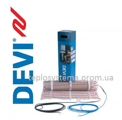 Теплый пол - Мат нагревательный одножильный DEVIheat 150S (DSVF-150) 69/75 Вт 0.5 м2, DEVI Дания ...