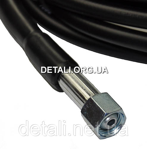 Шланг высокого давления автомойки 8м черный (d штуцера 14мм / d шланга ...