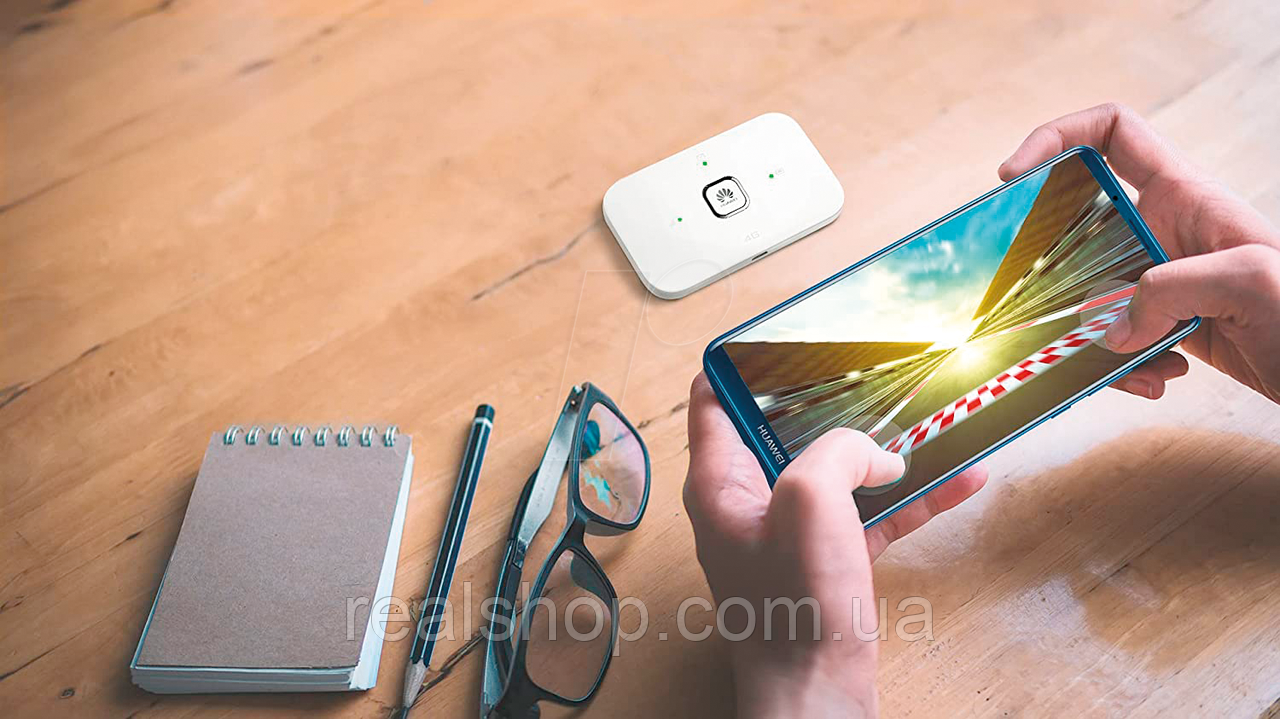 3G/4G WiFi роутер Huawei E5578-322 (White) с аккумулятором, цена 2398. ...