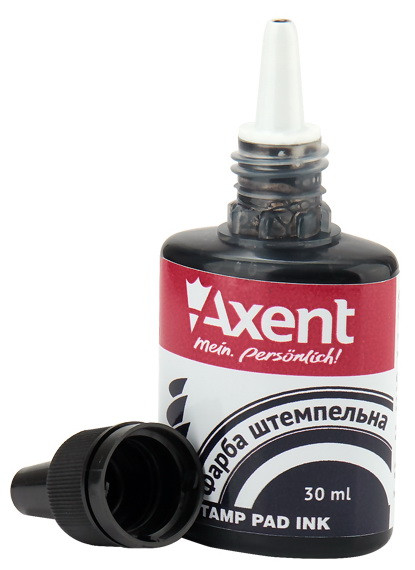 Купити Штемпельна фарба 30мол. Axent чорний, ціна 17.66 ₴ - Prom.ua (ID# 1605273844)