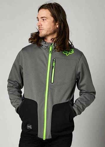 Купить Куртка FOX BARRICADE SOFTSHELL FLEECE [Pewter], M, цена 3116 грн ...