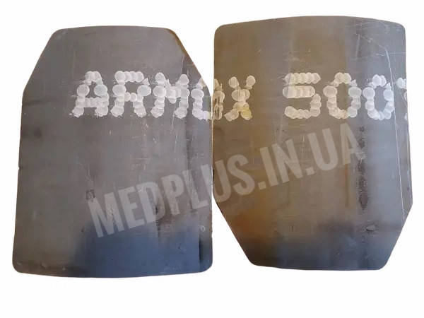 Бронепластина ARMOX-500T класc 4 250x300x6мм (за 1 шт.), цена 3450 грн ...