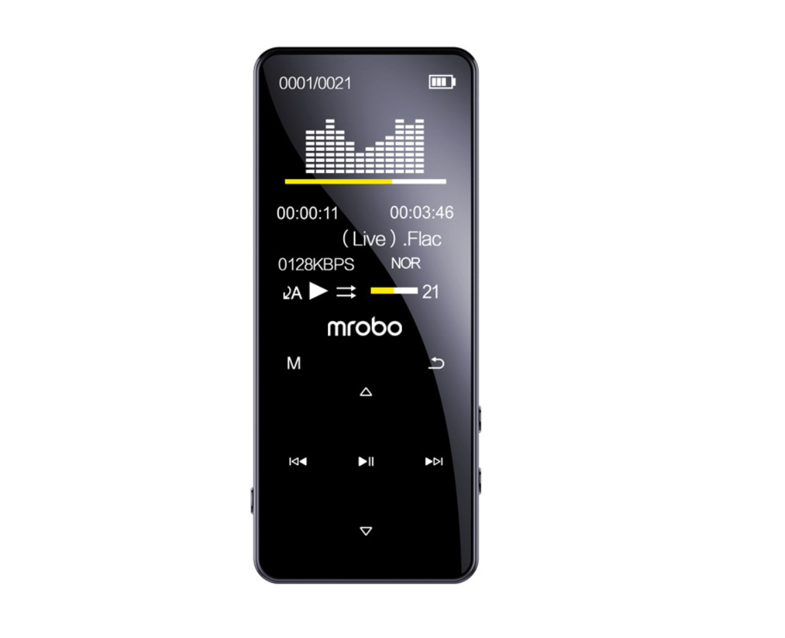 MP3 плеер Mrobo A6 Bluetooth Hi-Fi 4Gb с внешним динамиком (ID ...