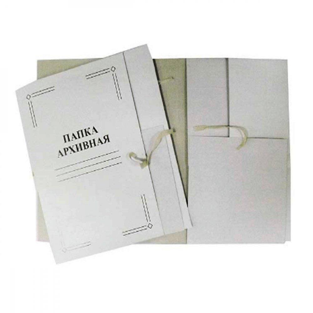 Купити Папка на зав'язках картонна, А4 архівна (підвищена місткість ...