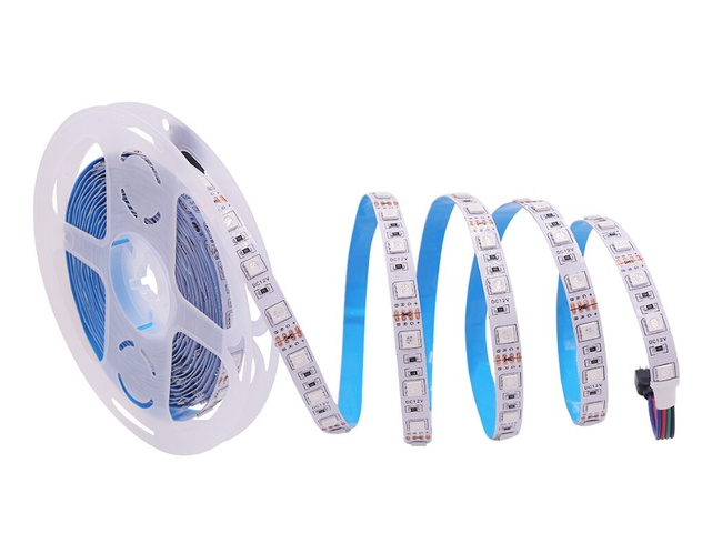 Светодиодная лента LEDTech RGB 5050 60led/м 12v ip20 RGB многоцветная ...