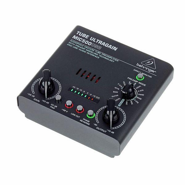 Микрофонный Предусилитель Behringer MIC500USB — Купить Недорого на Bigl ...