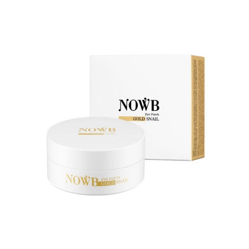 Гідрогелеві патчі під очі з муцином равлики Nowb Eye Patch Gold Snail ...