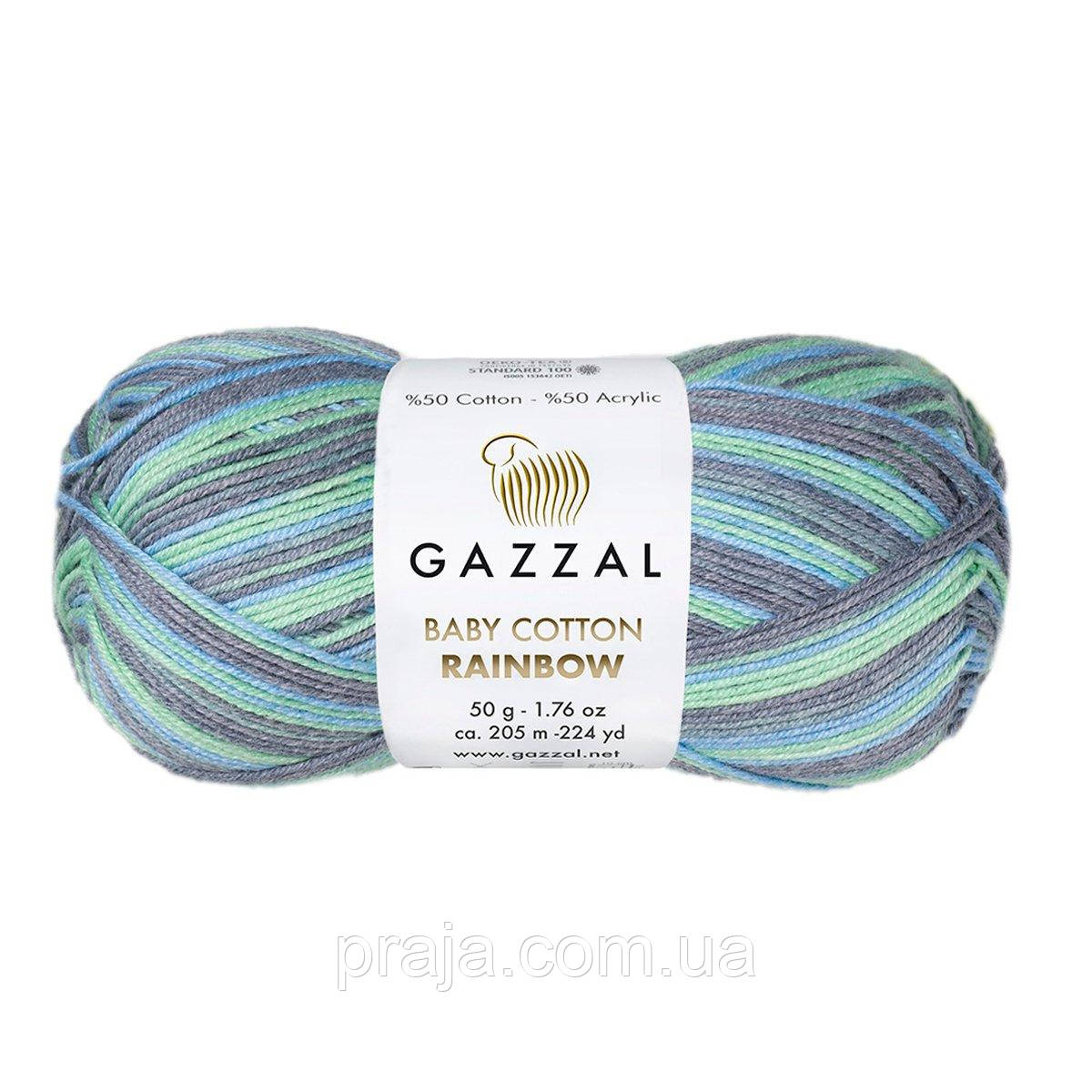 Gazzal Baby Cotton Rainbow(Беби коттон Рейнбов) - 484 (ID#1606383991 ...