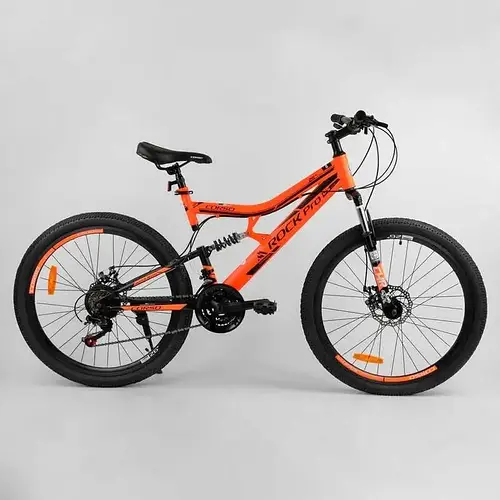 Горно-подростковый велосипед (двухподвес) CORSO «Rock-Pro» 26" дюймов ...