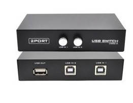 Комутатор 2 Port USB 2.0 PC MT-1A2B-CF Сканер, принтер Sharing Switch ...