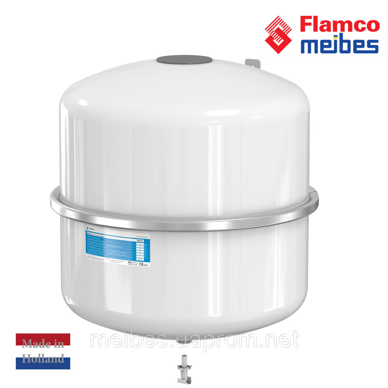 Розширювальний бак Flamco AirFix А 50 для ГВП, ХВС, 50 літрів ...