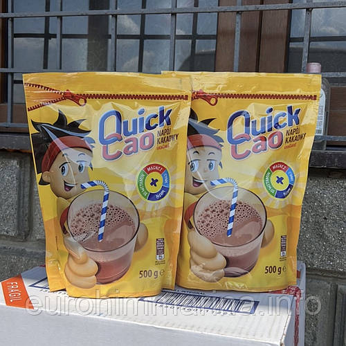 Какао Квік Као Quick Cao 500g 12шт/ящ (ID#1607507934), ціна: 95 ...