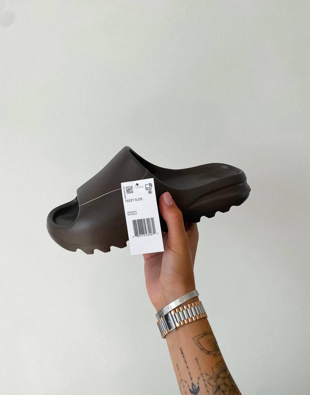 Купить Шлепанцы Adidas Slide Earth Brown коричневые женские шлепки ...