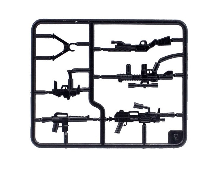 Оружие Гранатомёт Пистолет Пулемёт Винтовка для Фигурок Аналог Lego ...