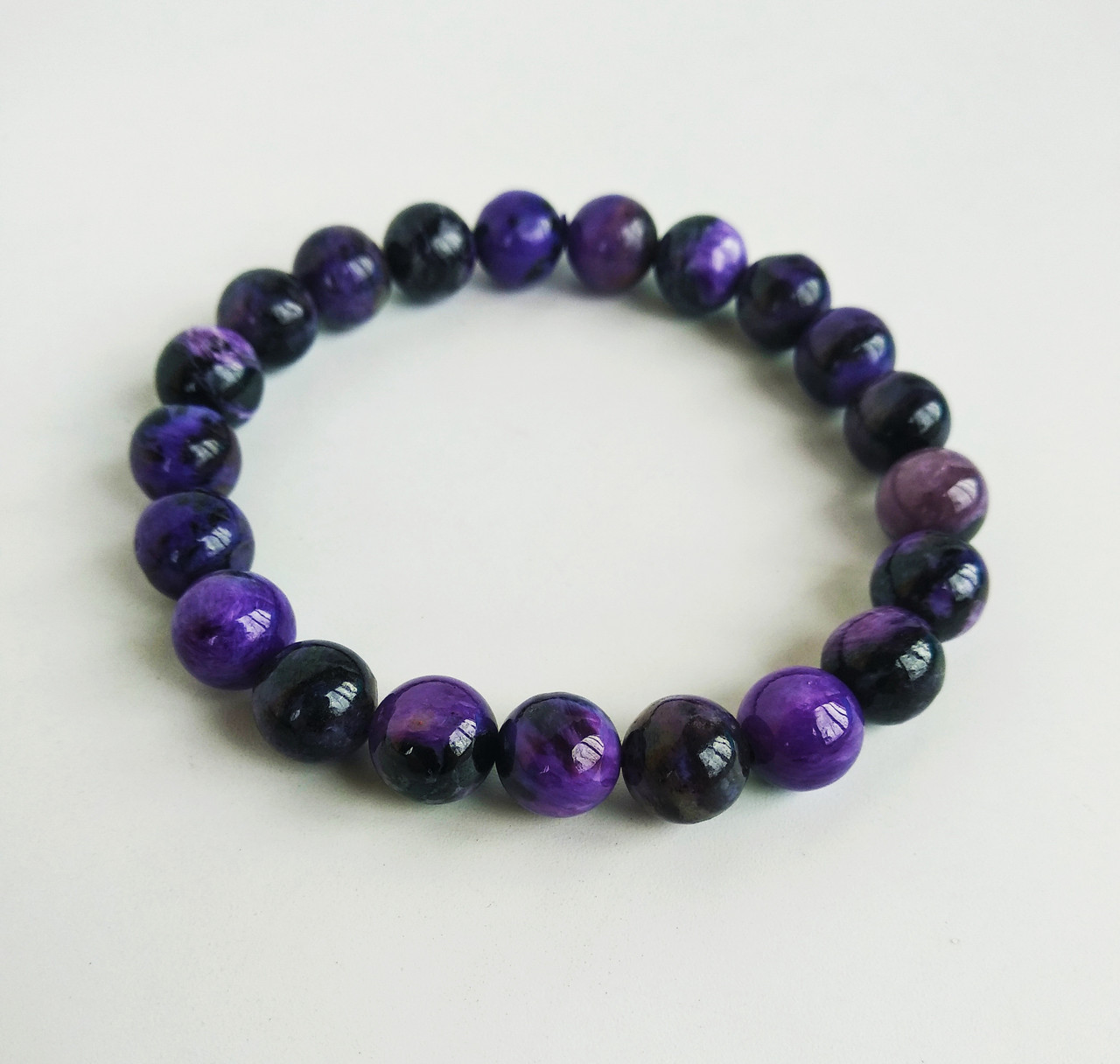 Браслет Из Натурального Камня Чароит — Купить Недорого на Bigl.ua ...