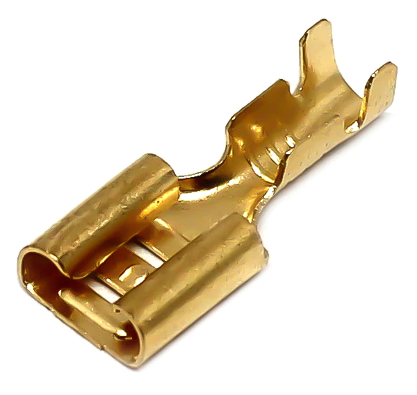 Клема ножова 6,3 мм "мама" (F) неизол. DJ621-D6.3B, 0,5-1,5мм2: продаж, ціна у Дніпрі. Елементи ...