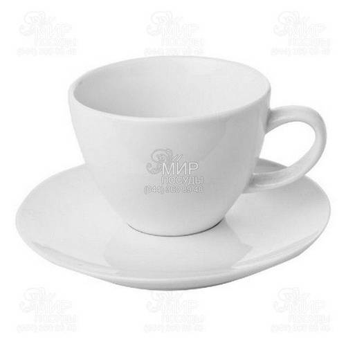 Gural Porselen Чашка для кави з блюдцем Caps and More 180 мл BST02CT00 ...