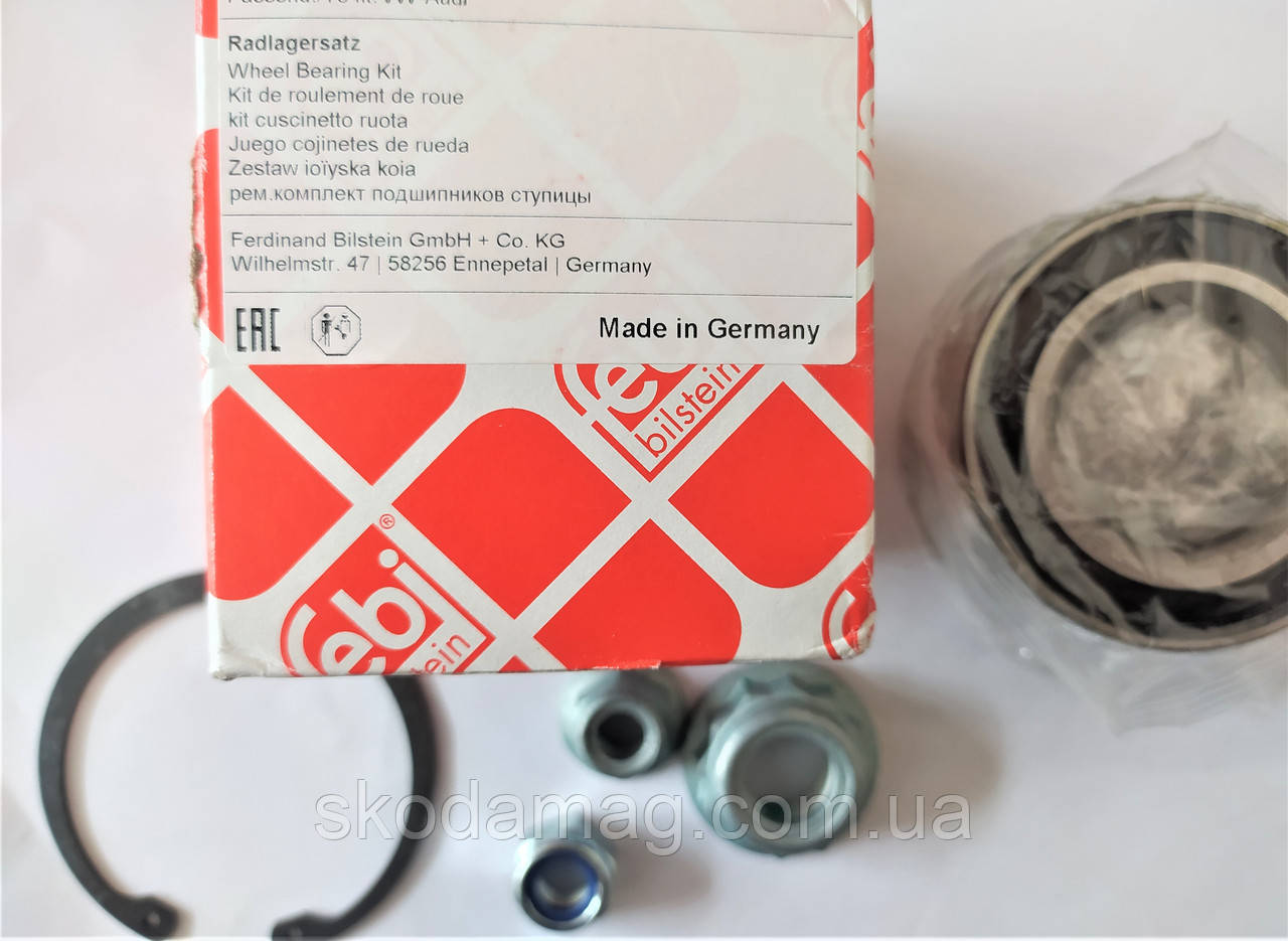 Подшипник шариковый ступицы переднего колеса Шкода Октавия ТУР ...