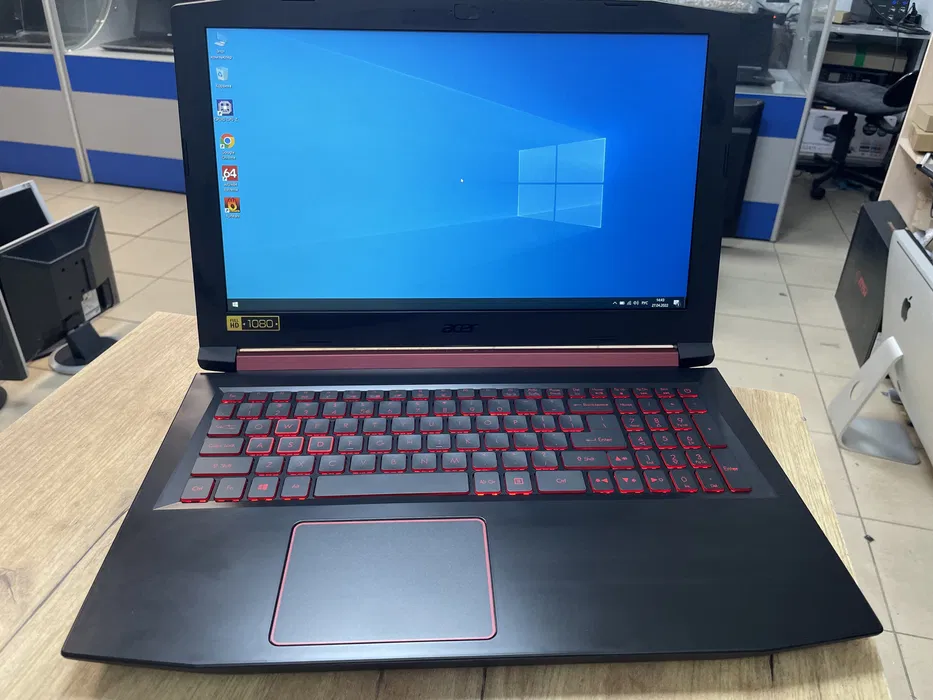 Ноутбук Acer Nitro 5 AN515-51 15.6 I5 7300HQ/32gb/256SSD+2TB/GTX 1050ti ...