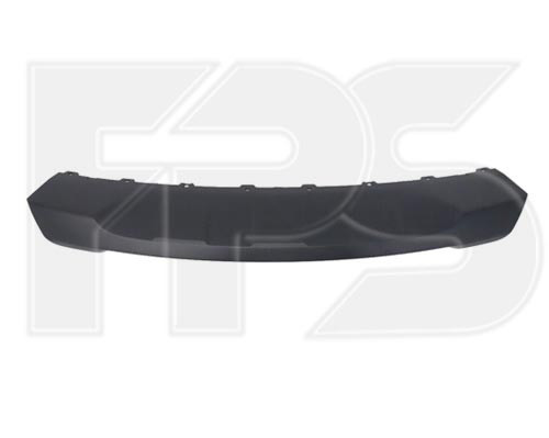 Накладка бампера передняя Ford Explorer 2018-2019 (Fps) черная, цена ...