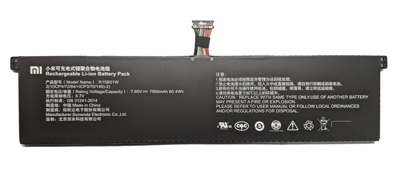 Аккумулятор Xiaomi Mi Notebook Pro 15.6" R15B01W, цена 1976 грн — Prom ...