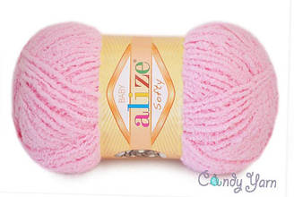 Пряжа Алізе - купити плюшеву пряжу фабрики Alize Softy/Софті Київ, Запоріжжя, Україна