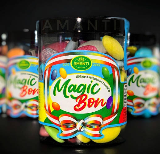 Купити Драже Amanti з молочною глазур'ю Magic Bon 250 г, ціна 65 ...