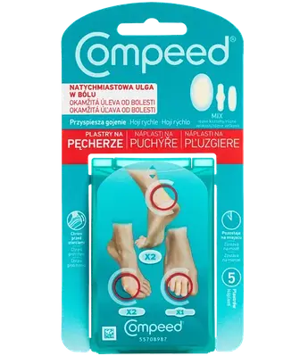 Компід (Compeed) пластирі від пухирів, середні - 5 шт. Польща, ціна: 329 ₴, купити на Prom.ua