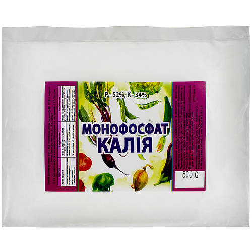 Купить Удобрение Монофосфат калия (Р-52%, К-34%) 500 г Добрыня, цена ...