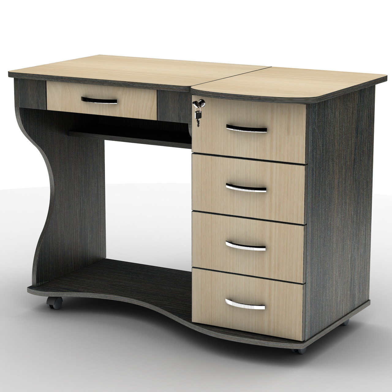 Купити Комп'ютерний стіл для ноутбука регульований пересувний СУ-6К ...