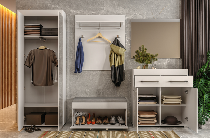 Передпокій Amanda Миро-Марк 255 см Глянець Білий (ID#1610735463), ціна ...